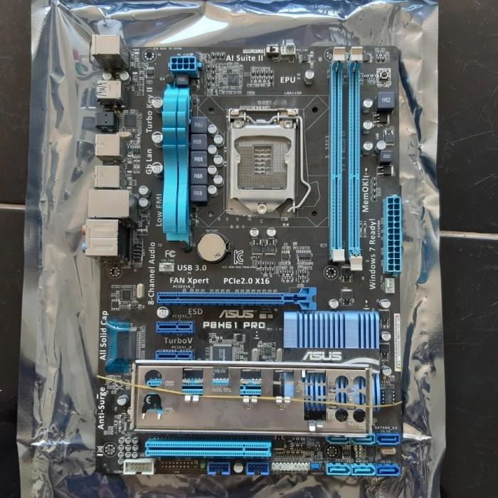 Jual Mainboard LGA 1155 ASUS H61 P8H61 PRO | Shopee Indonesia