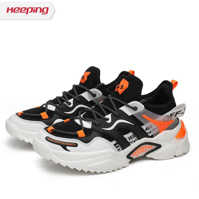 Jual Keeping Sepatu Pria Sneakers Outdoor Sepatu Sport Running Sepatu Olahraga Lari Cowok Casual ...