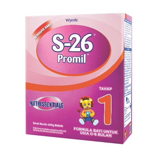 Jual S-26 PROMIL 1 POUCH 400 GR | Shopee Indonesia