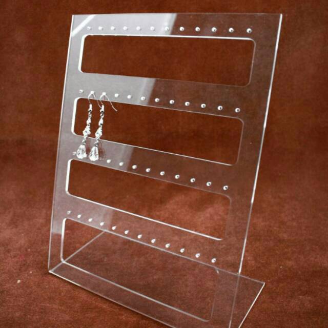 Jual Acrylic display anting Giwang A4 | Shopee Indonesia