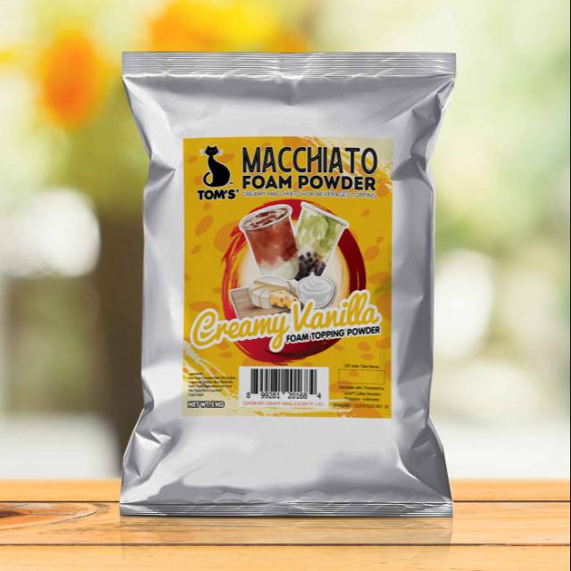 Jual Macchiato Foam/Cream Topping Powder 500g - Creamy Vanilla | Shopee ...