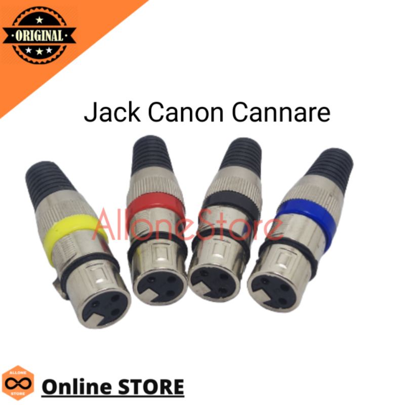 Jual Jack Canon Cannare Female | Shopee Indonesia