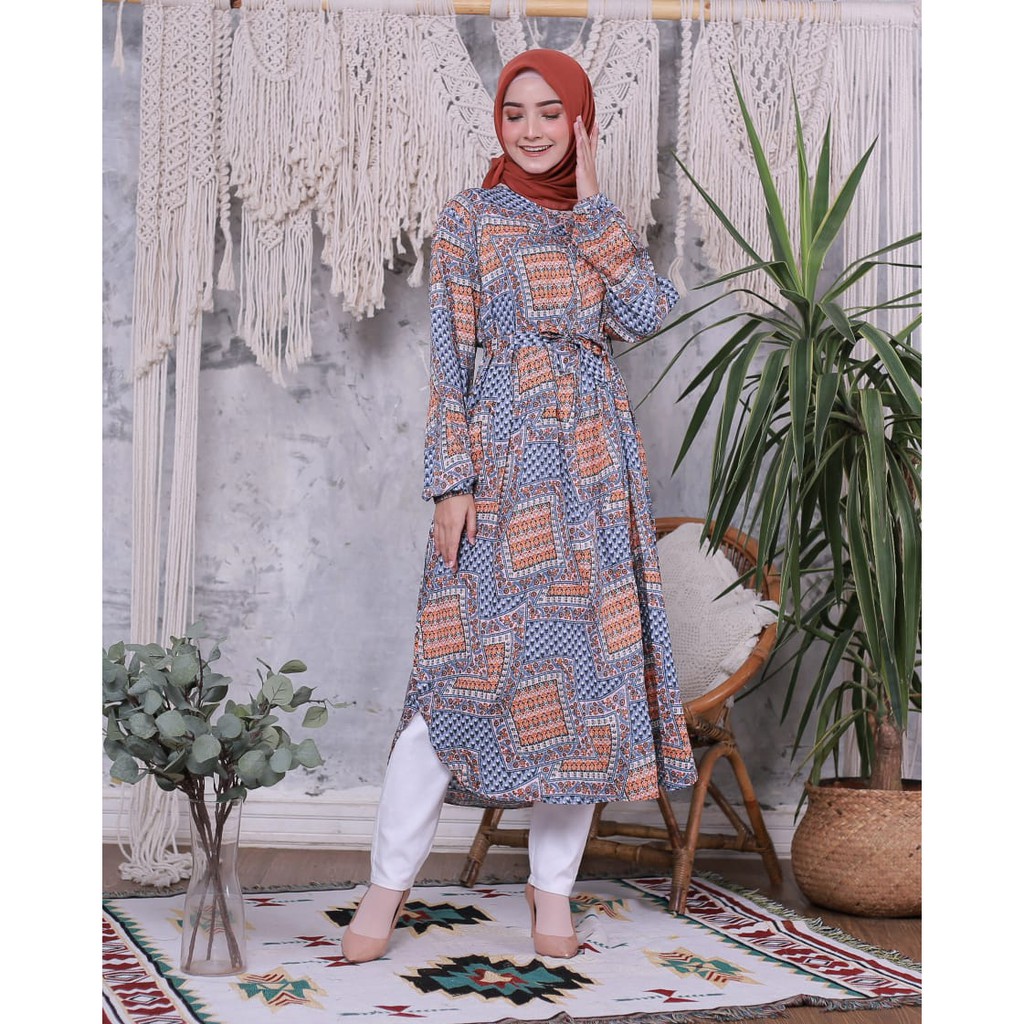 Jual LONG TUNIK / TUNIK / HOMEDRESS / GAMIS | Shopee Indonesia