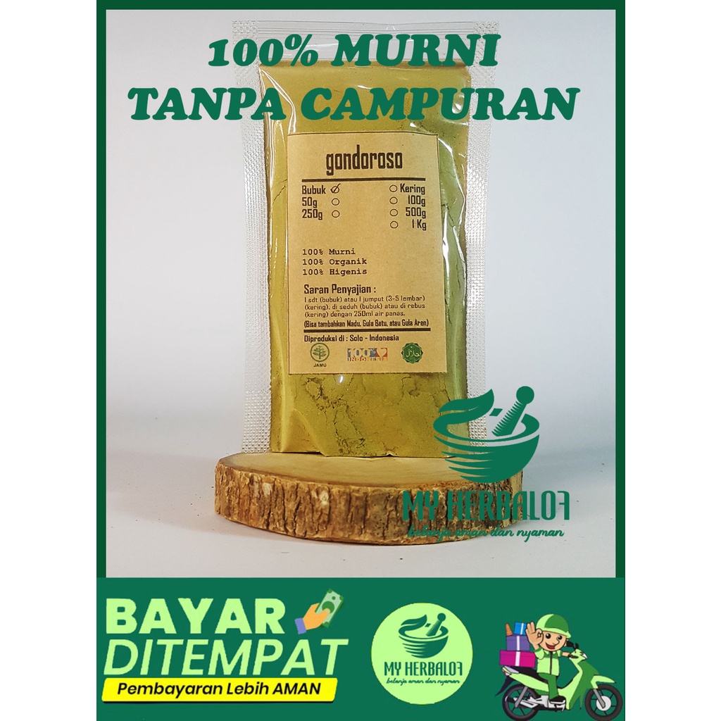 Jual Gandarusa Gondoroso Bubuk / Justicia Gendarussa / Bubuk Halus ...