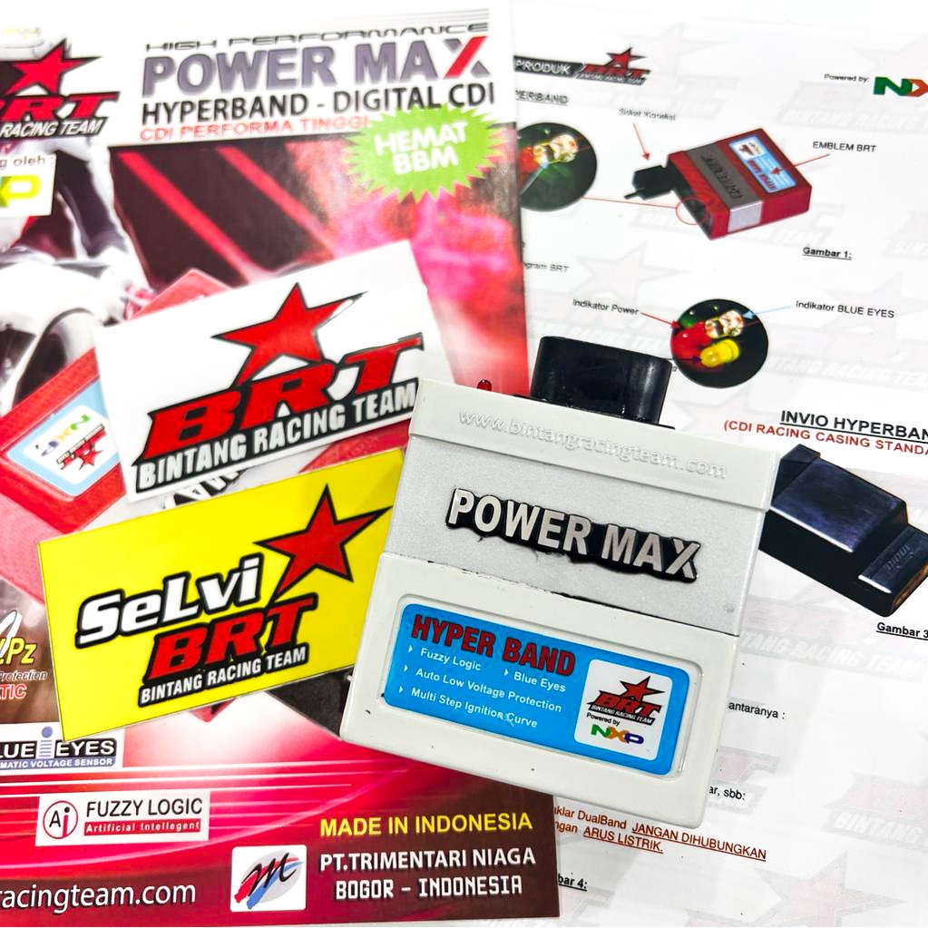 Jual CDI BRT POWERMAX HYPERBAND SUZUKI SATRIA 2 TAK/ SATRIA 120 LUMBA ...