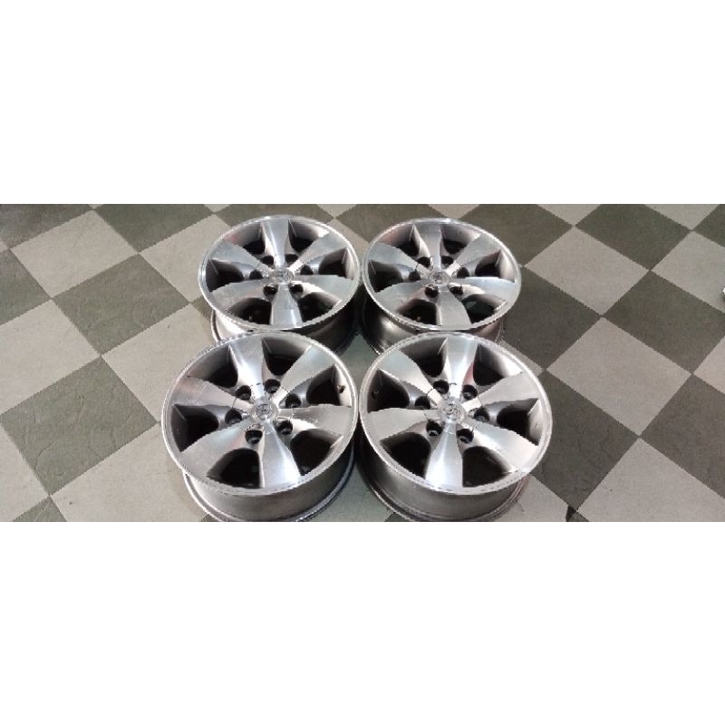 Jual Velg std Fortuner ring 16 pcd 6x139,7 untuk fortuner Hiace hilux ...