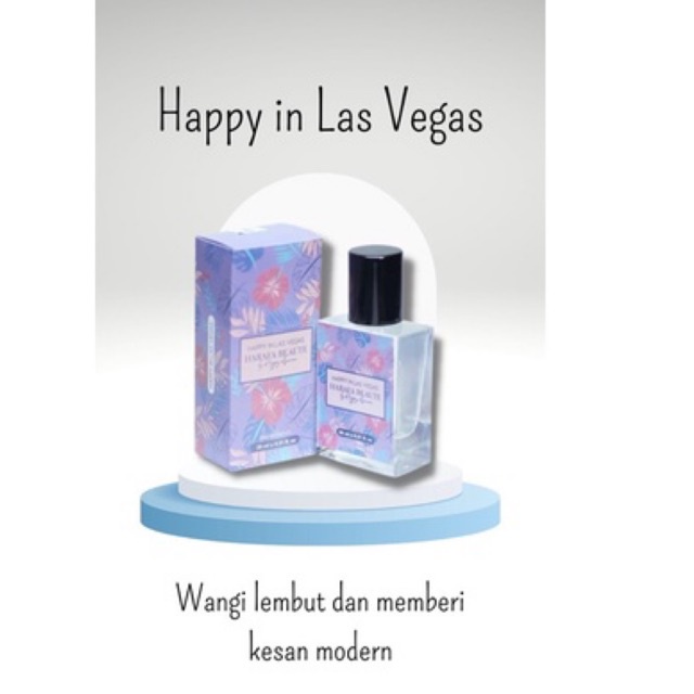 Jual HAPPY IN LAS VEGAS HARAFA BEAUTE PARFUM | Shopee Indonesia