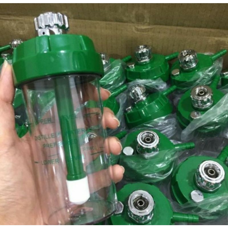 Jual Humidifier Tabung Oksigen - Botol Air di Regulator Tabung Oksigen ...