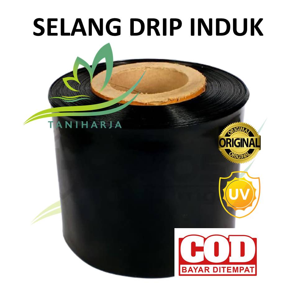 Jual Selang Drip Induk 15 Cm 30 Mikron 50 Meter - Pipa 3 Dim PE Super | Shopee Indonesia