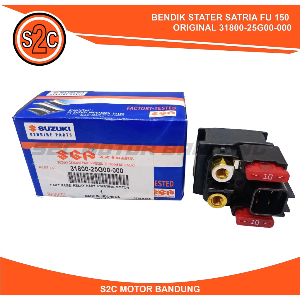 Jual BENDIK STARTER SWITCH STARTER SUZUKI SATRIA FU 150 FU150 ORIGINAL ...