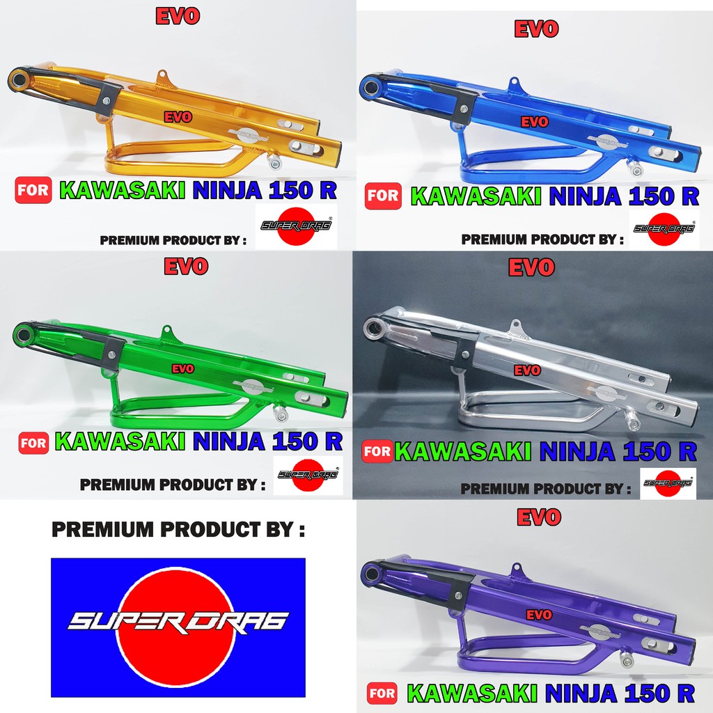 Jual SWING ARM KAWASAKI NINJA 150R SUPER DRAG MODEL STABILISER ( DRAG ...