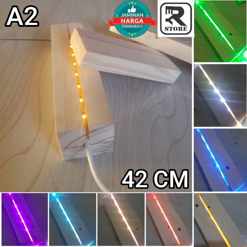 Jual TERMURAH Base Lampu akrilik A2/Stand Akrilik minimalis A2/Holder ...