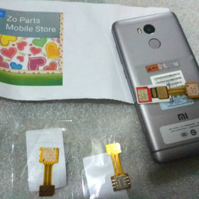 Jual Adapter Dual SIM Hybrid (SIM Card+Micro SD) (Dual Stanby ...