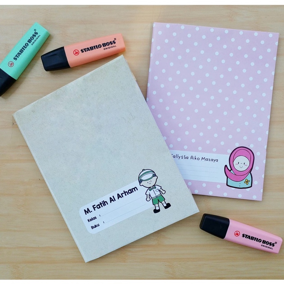 Jual Sampul Buku Tulis Sidu Kiky 21x16cm Custom Gambar Karakter