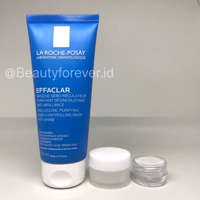 Jual Effaclar Sebo Mask (Clay Mask for Oily Skin) 5ml / 10ml Share Jar ...