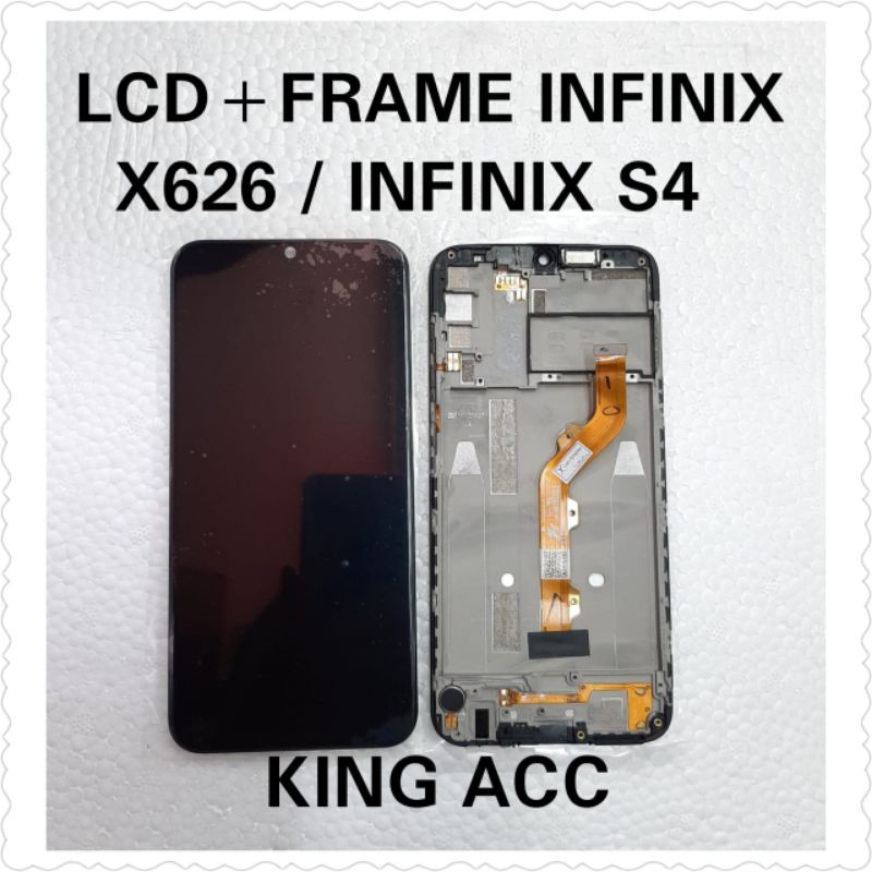 Jual LCD TOUCHSCREEN FRAME INFINIX SMART 3 PLUS X627 S4 X626 X626B ...
