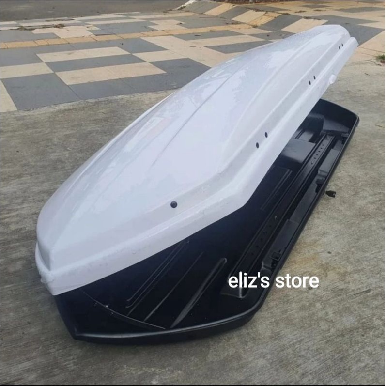 Jual roof box slim mobil/roof box mobil model slim kapasitas 650L/roof ...