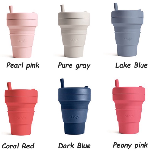 Jual Stojo Cup Original 100% 15 color lengkap foldable collapsible ...