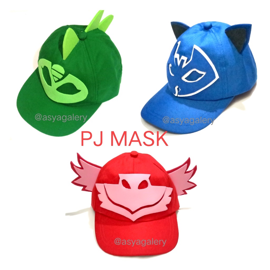 Jual TOPI GEKKO CAT BOY OWLETTE/TOPI SUPERHERO ANAK/TOPI ANAK KARAKTER ...