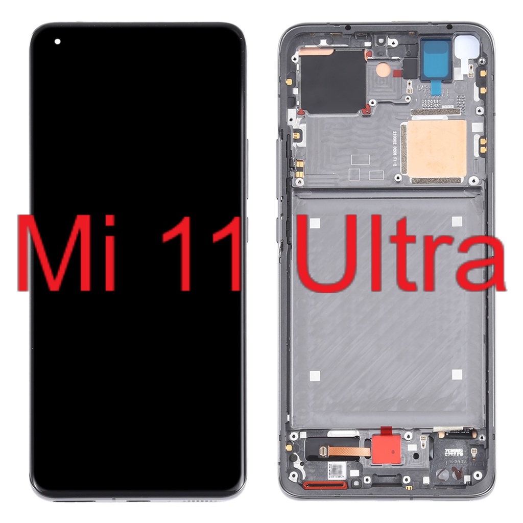 Jual Original LCD plus TouchScreen plus Frame - Xiaomi Mi 11 Ultra ...