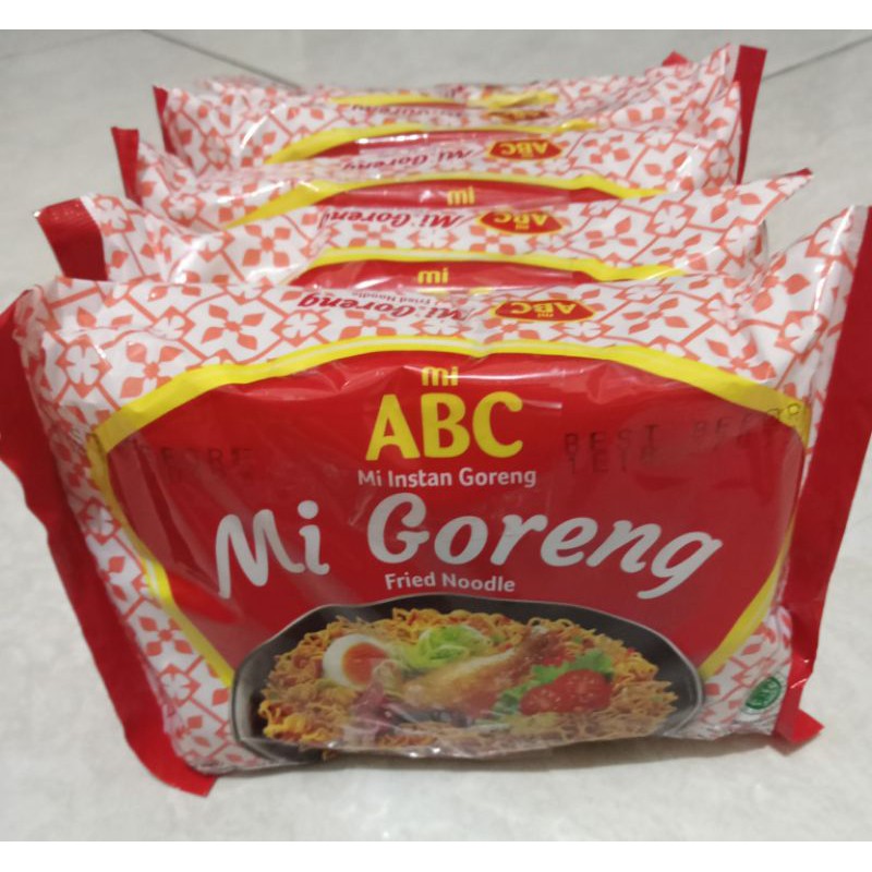 Jual ABC MIE GORENG/FRIED NOODLE ISI 5 BUNGKUS | Shopee Indonesia