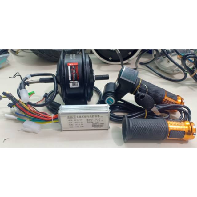 Jual Kit Set BLDC 250W 36V pengerak depan - Mosell | Shopee Indonesia