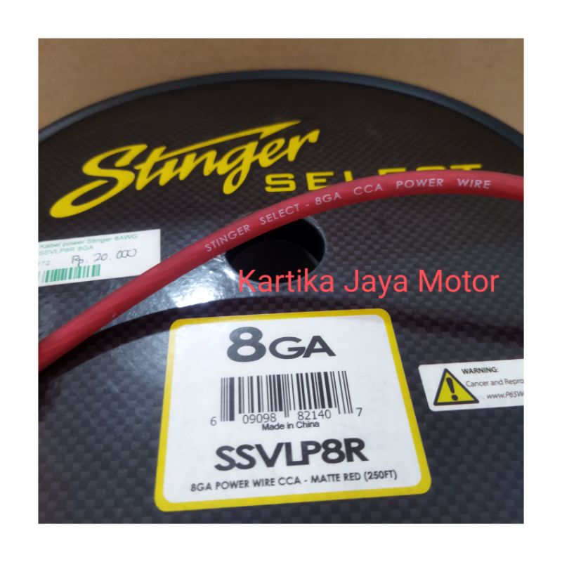 Jual Kabel Power 8AWG Stinger select /8AWG | Shopee Indonesia