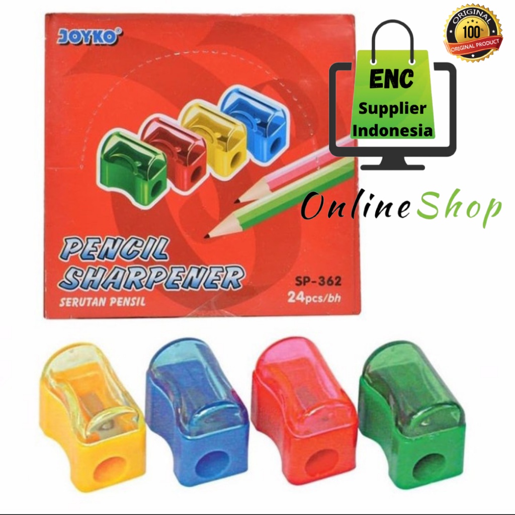 Jual joyko 5 buah rautan roti joyko sp-362 serutan pensil sp362 ...