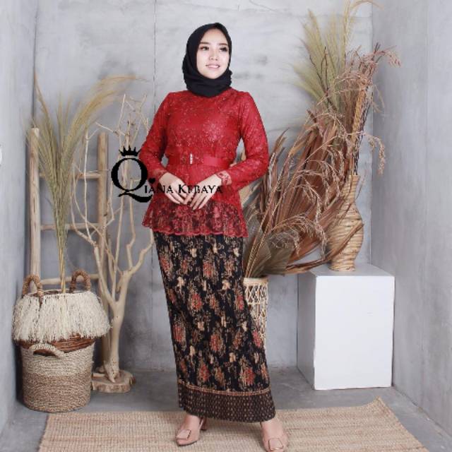 Jual KEBAYA MODERN-KEBAYA-KEBAYA TILE-BAJU KONDANGAN-KAIN TILE-KEBAYA ...