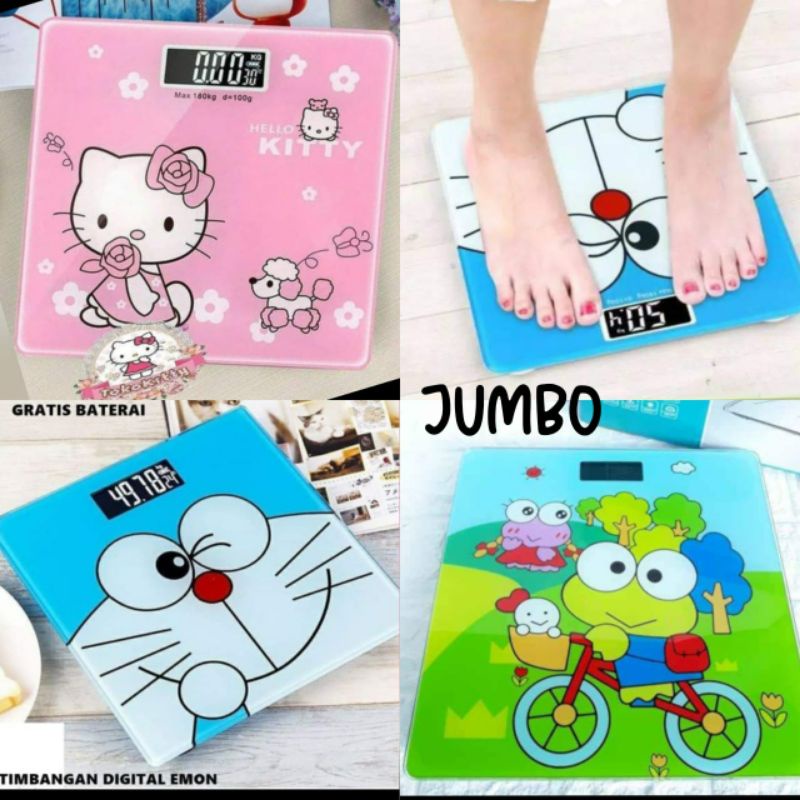 Jual Timbangan badan digital JUMBO mak BB 180 Kg | Shopee Indonesia