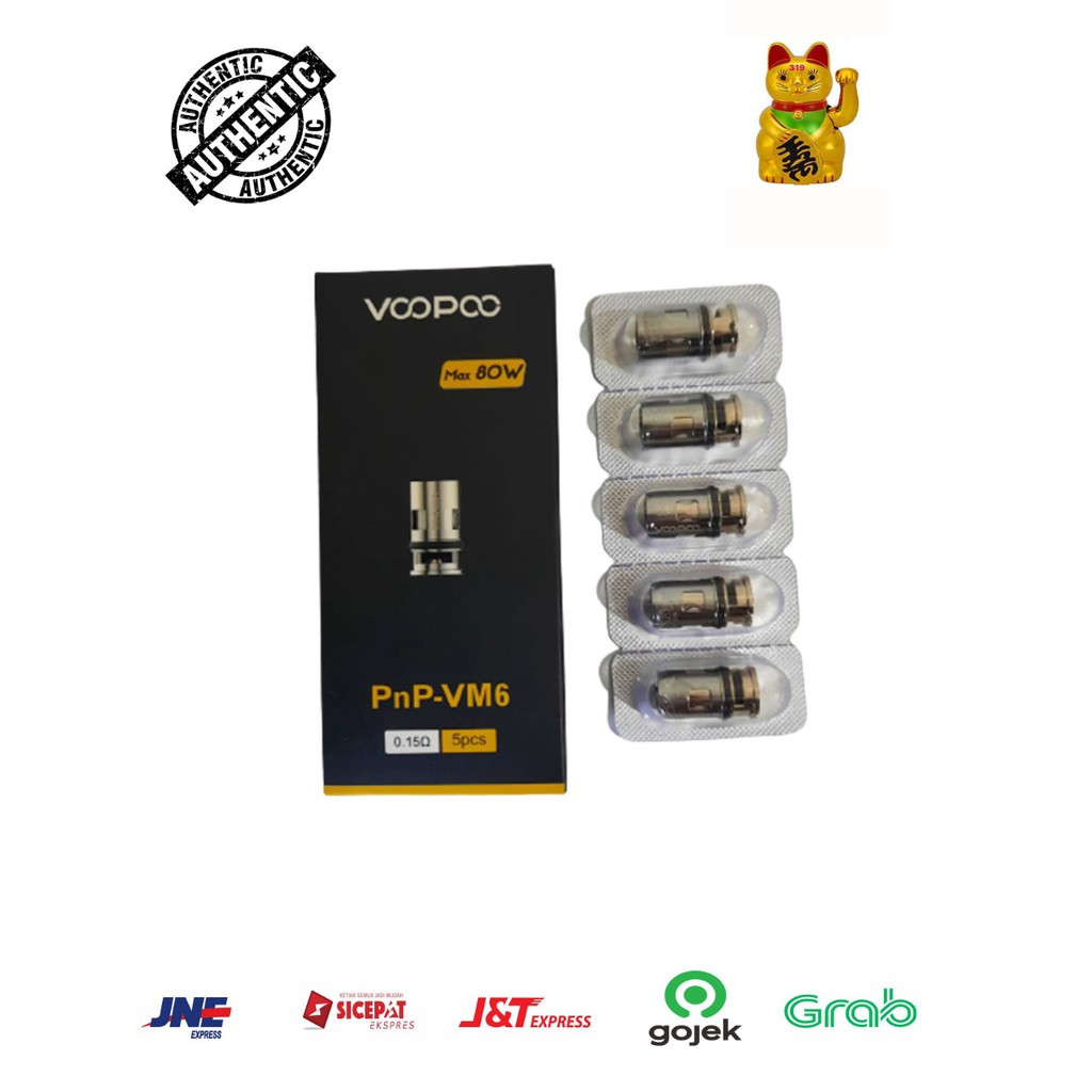 Jual VOOPOO DRAG X S COIL 0.15OHM PNP-VM6 AUTHENTIC 1PCS | Shopee Indonesia