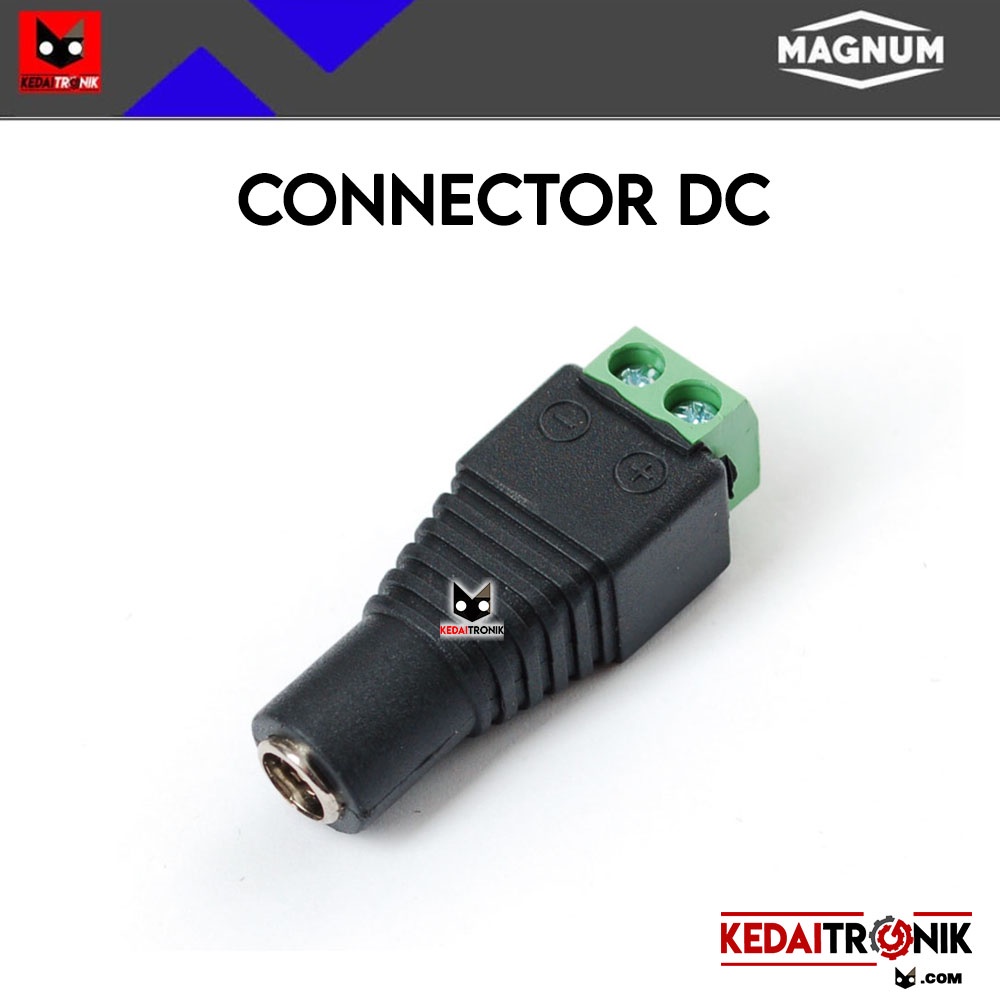 Jual DC Connector for CCTV Camera Power Supply Konektor dc Female ...