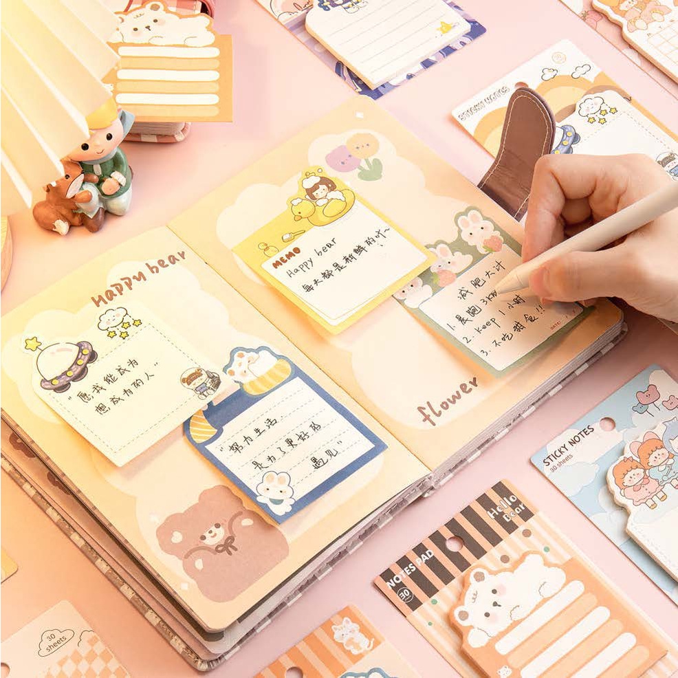 Jual STICKY NOTE BERBAGAI MACAM MOTIF / NOTEPAD MOTIF LUCU ATK | Shopee ...