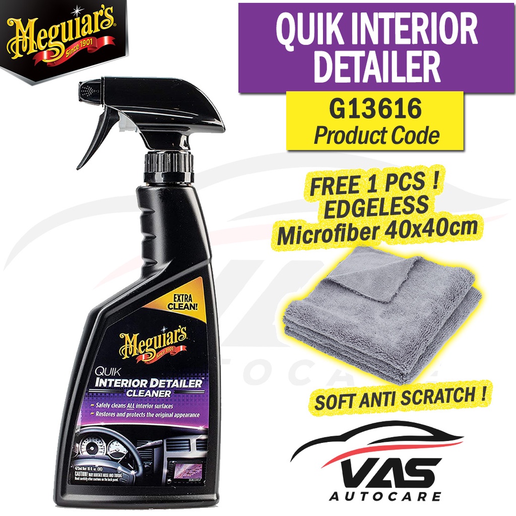 Jual Meguiar's Meguiars Quik Quick Interior Detailer Cleaner Mobil ...