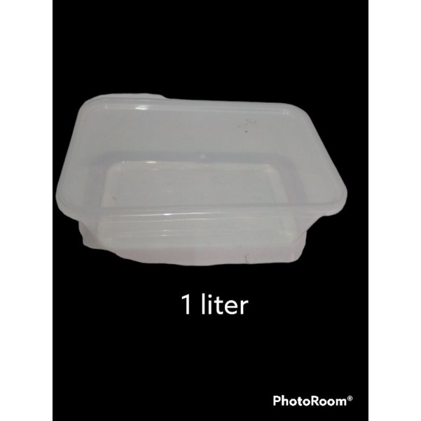 Jual Box container plastik 1liter | Shopee Indonesia