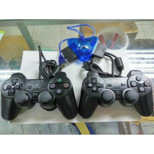 Jual PAKET BUNDLE 2PC.+ CONVERTER USB STIK STICK PS2 /PC / PS3 | Shopee ...
