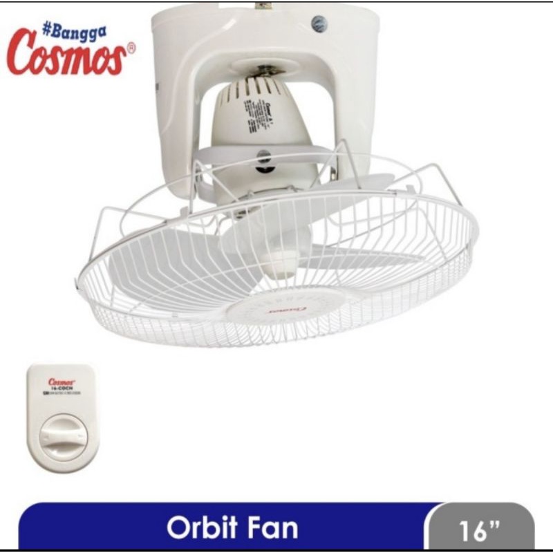 Jual COSMOS : COCN ORBIT FAN / AUTO FAN / KIPAS ANGIN PLAFON 16" COCN ...