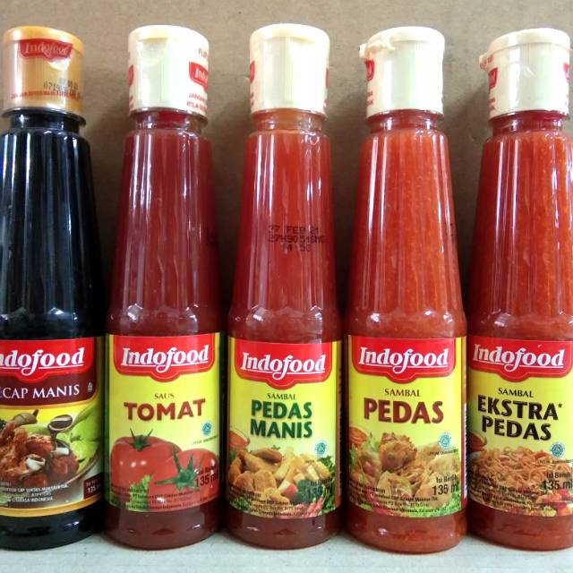 Jual Indofood Saos Sambal Kecap Botol 135ml | Shopee Indonesia