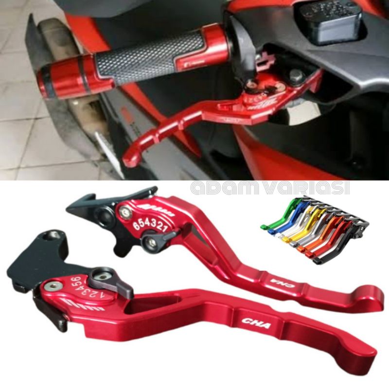 Jual HANDLE REM KOPLING STELAN JARUM FULL CNC NMAX AEROX PCX LEXI ...