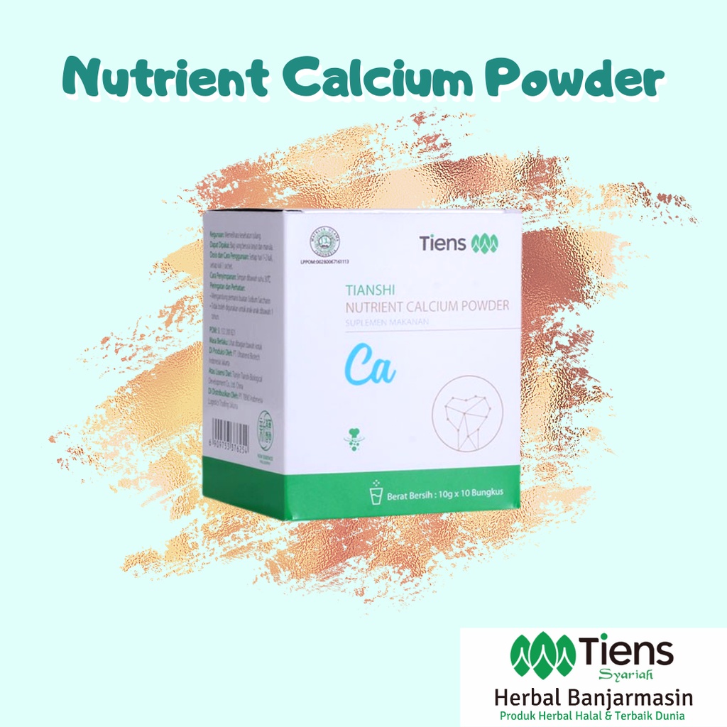 Jual [READY] TIENS NUTRIENT HIGH CALSIUM POWDER | PENINGGI BADAN ...