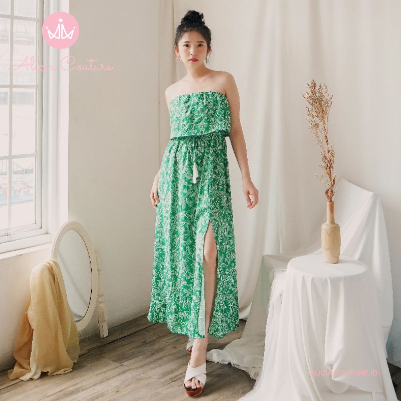 Jual Alicia Couture - Filo Green Dress - Ready Stock Collection - Dress ...