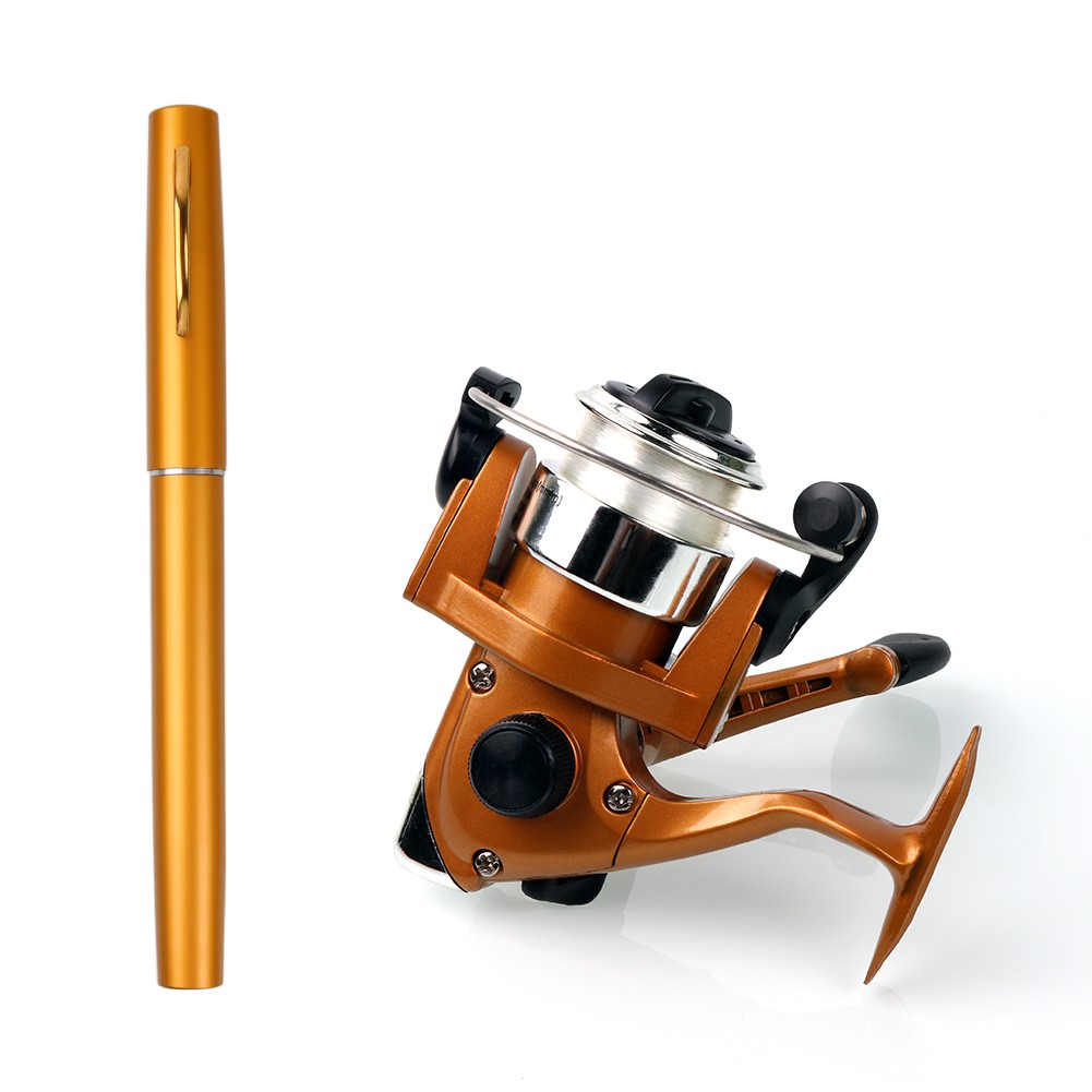 Jual Sougayilang Aluminium Alloy Pocket Pen Shape Fishing Rod Pole ...