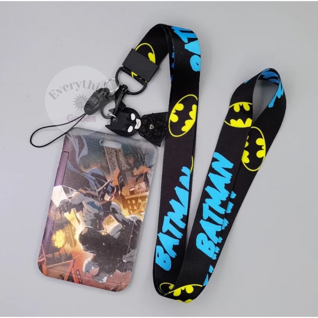 Jual Everything Goods - LYBH000004 Batman Lanyard & Badge Holder ID ...