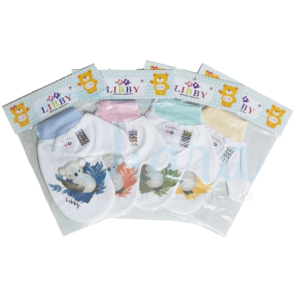 Jual LIBBY Washlap Cotton Tangan Putih (1pcs) | Shopee Indonesia