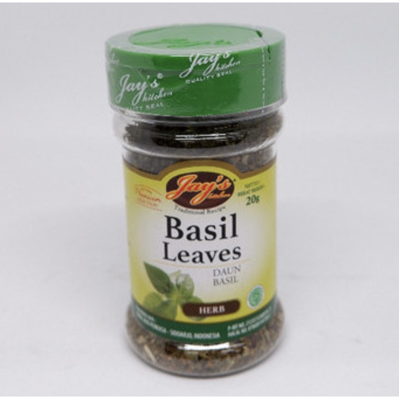 Jual Jays Premium Basil Leave / Daun Basil 20 gr | Shopee Indonesia