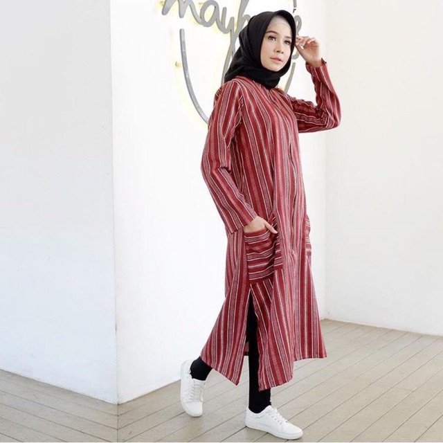 Jual Oxana maroon by EMA Daily (BOOKED) | Shopee Indonesia