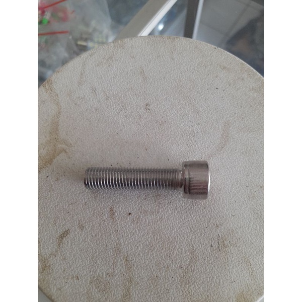 Jual baut L stainless stenlis 10x35 10x40 drat 14 panjang 3,5cm dan 4 cm 4cm sok belakang tiger ...