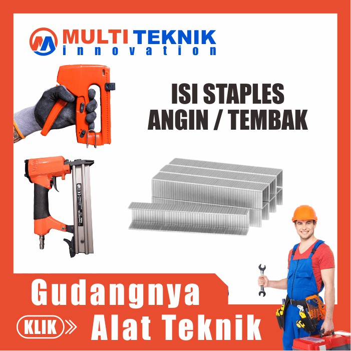 Jual Isi Paku Staples Tembak Stapler Hekter Steples Stepler Tembak ...