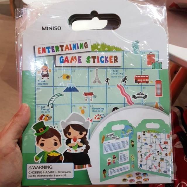 Jual MINISO Entertaining Game Sticker | Shopee Indonesia
