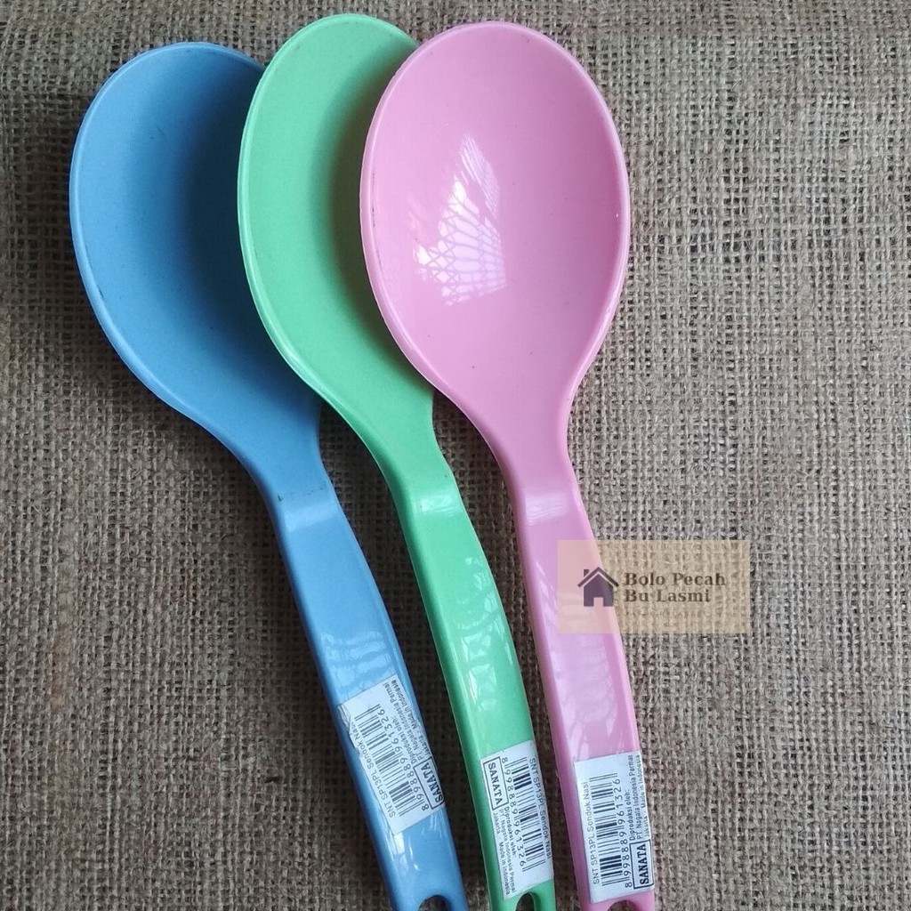 Jual Centong Nasi Plastik SANATA / Centong Nasi / Entong Plastik Besar ...